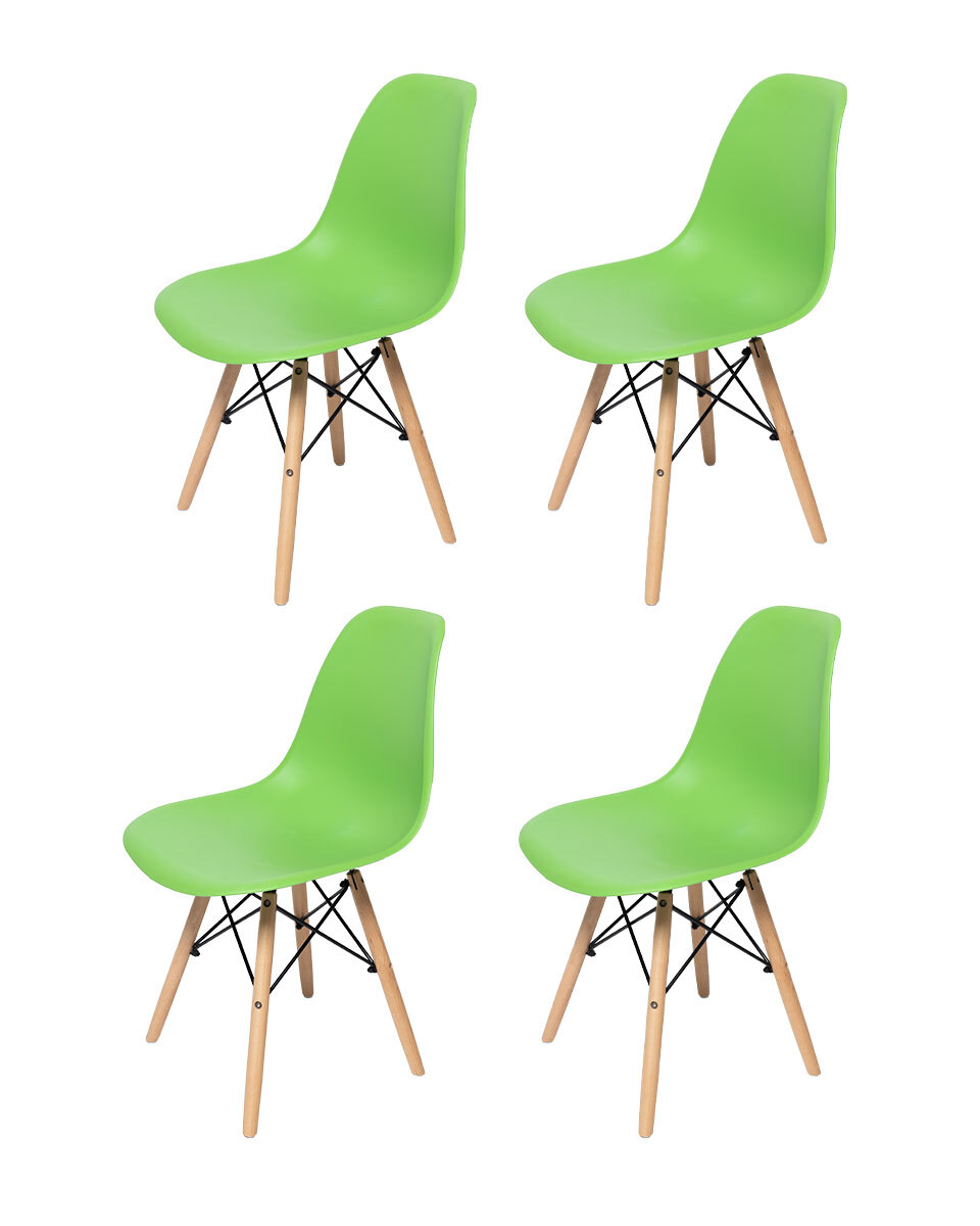Комплект стульев 4 шт. La Room SC - 001, зеленый