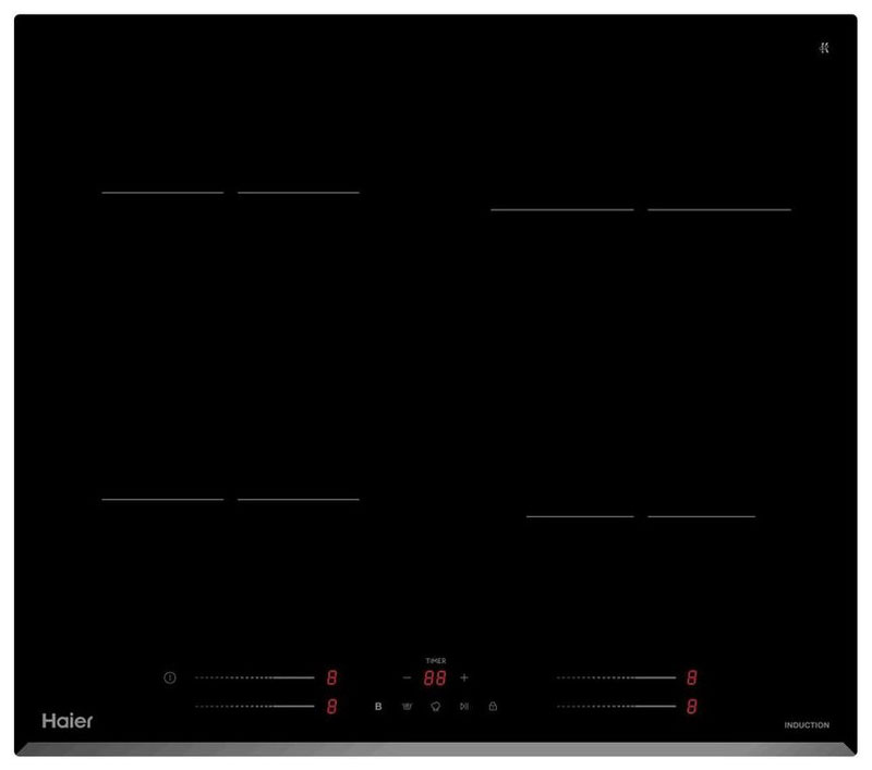 Встраиваемая варочная панель индукционная Haier HHY-Y64SVB черный