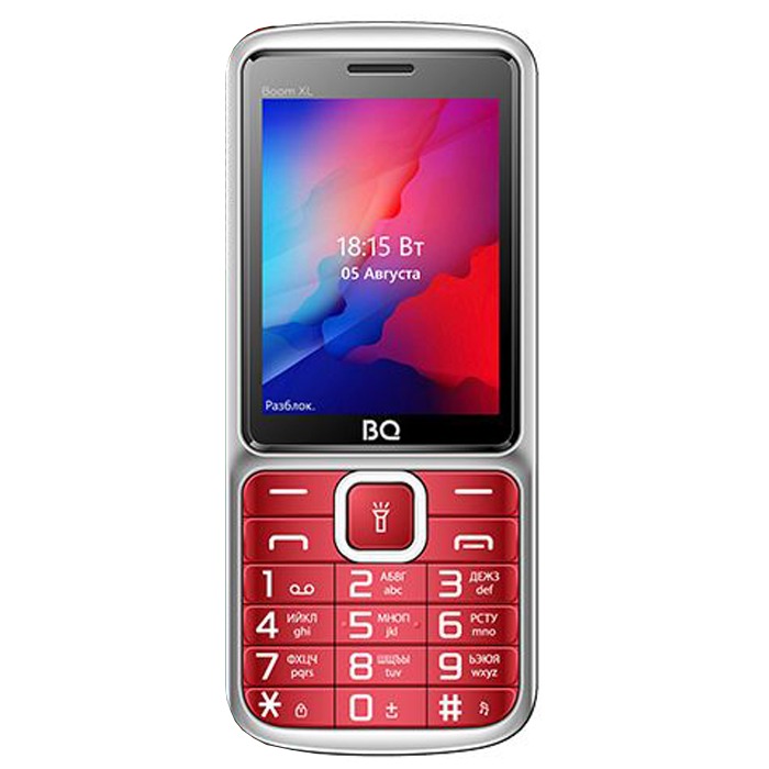 Мобильный телефон BQ-2810 Boom XL Red