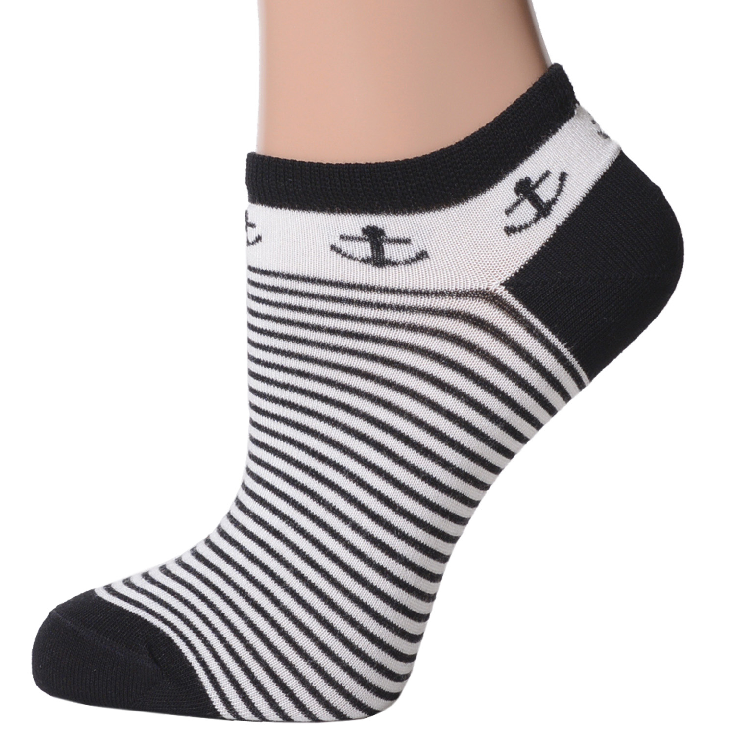 Носки мужские Grinston socks 21D2 черные 23-25