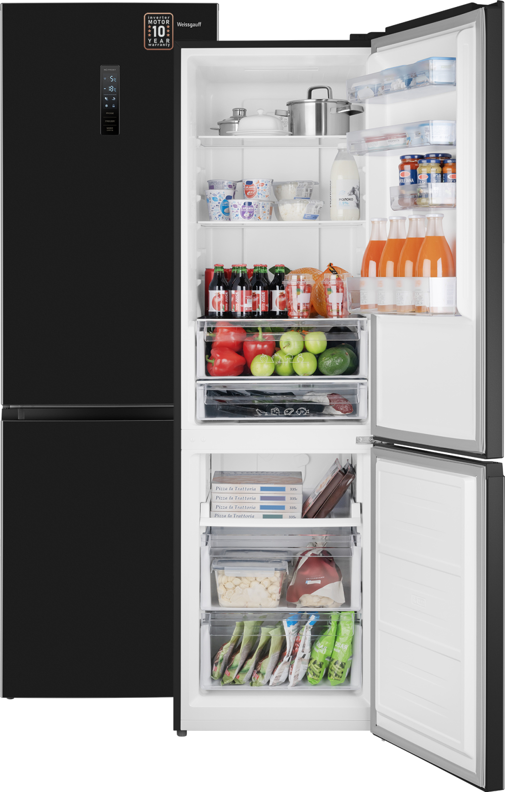 Холодильник Weissgauff WRK 2000 серый