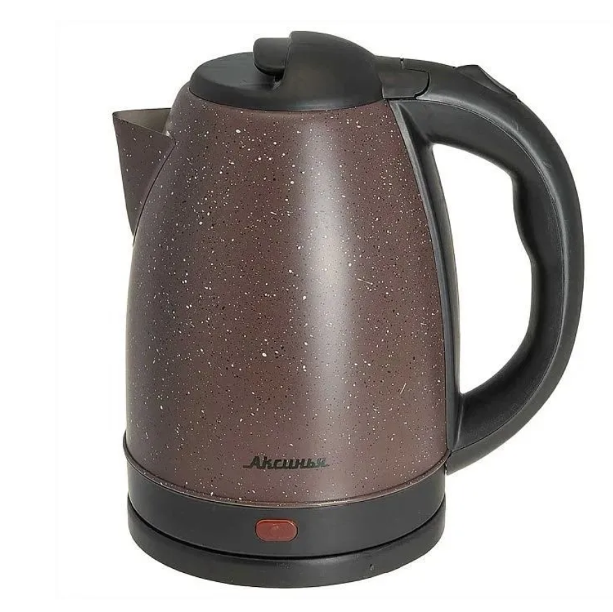 Чайник электрический Delta Аксинья КС-1015, коричневый