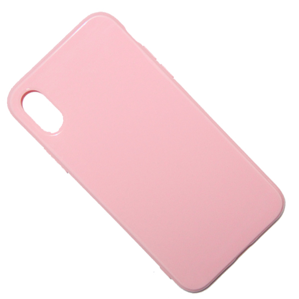 Чехол для Apple iPhone Xs силиконовый Juicy <розовый>