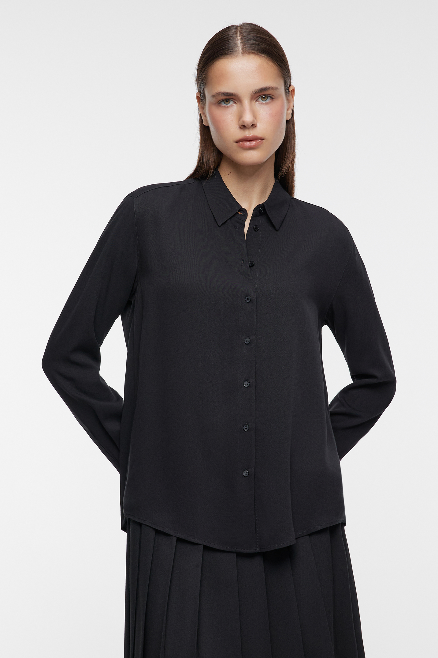 Рубашка женская Befree ViShirt черная XL