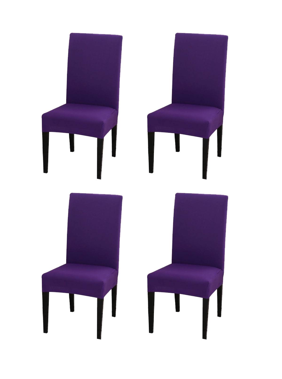 Комплект чехлов на стул со спинкой LuxAlto Jersey 4шт 10677
