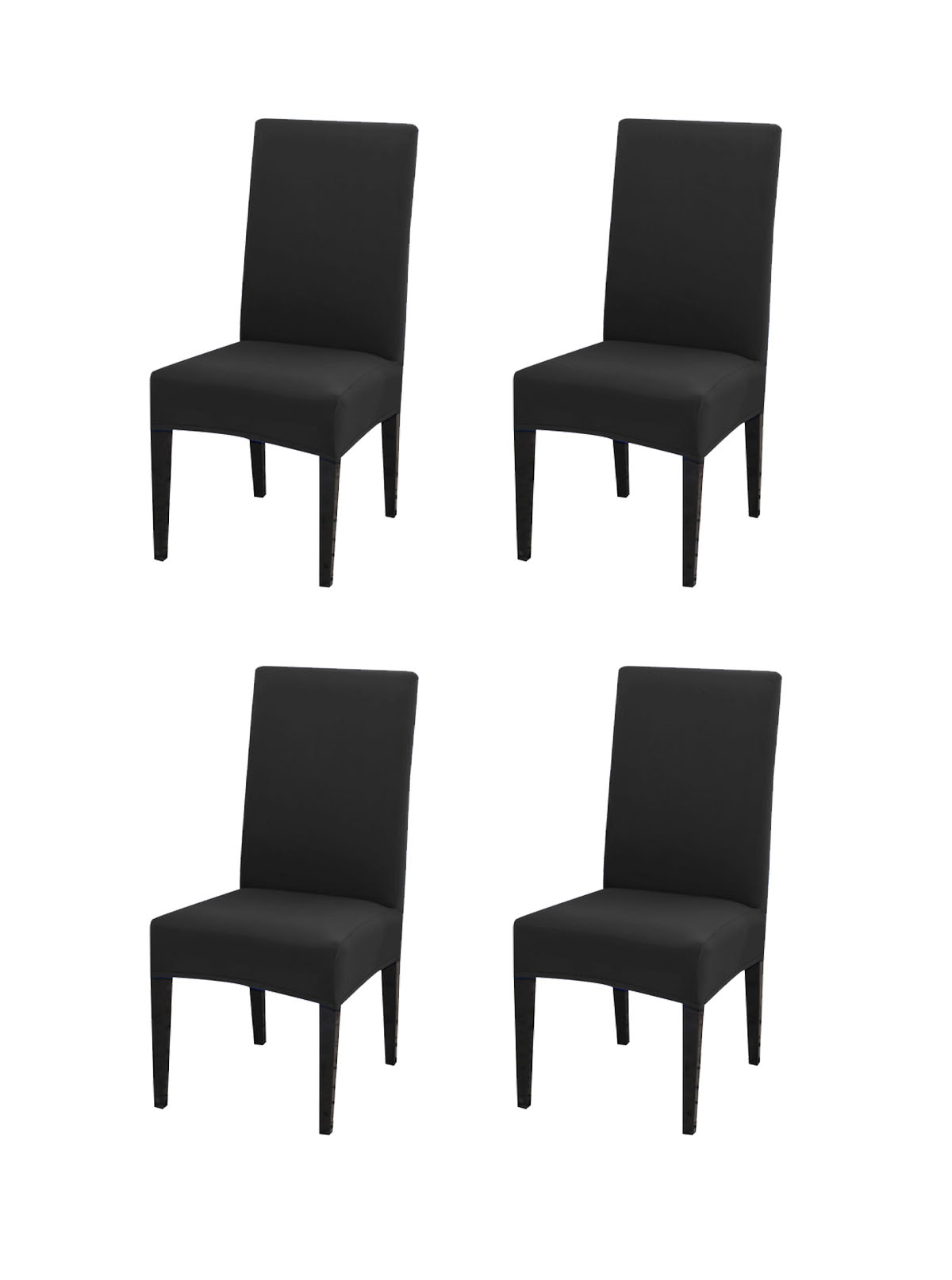 Комплект чехлов на стул со спинкой LuxAlto Jersey 4шт 10617