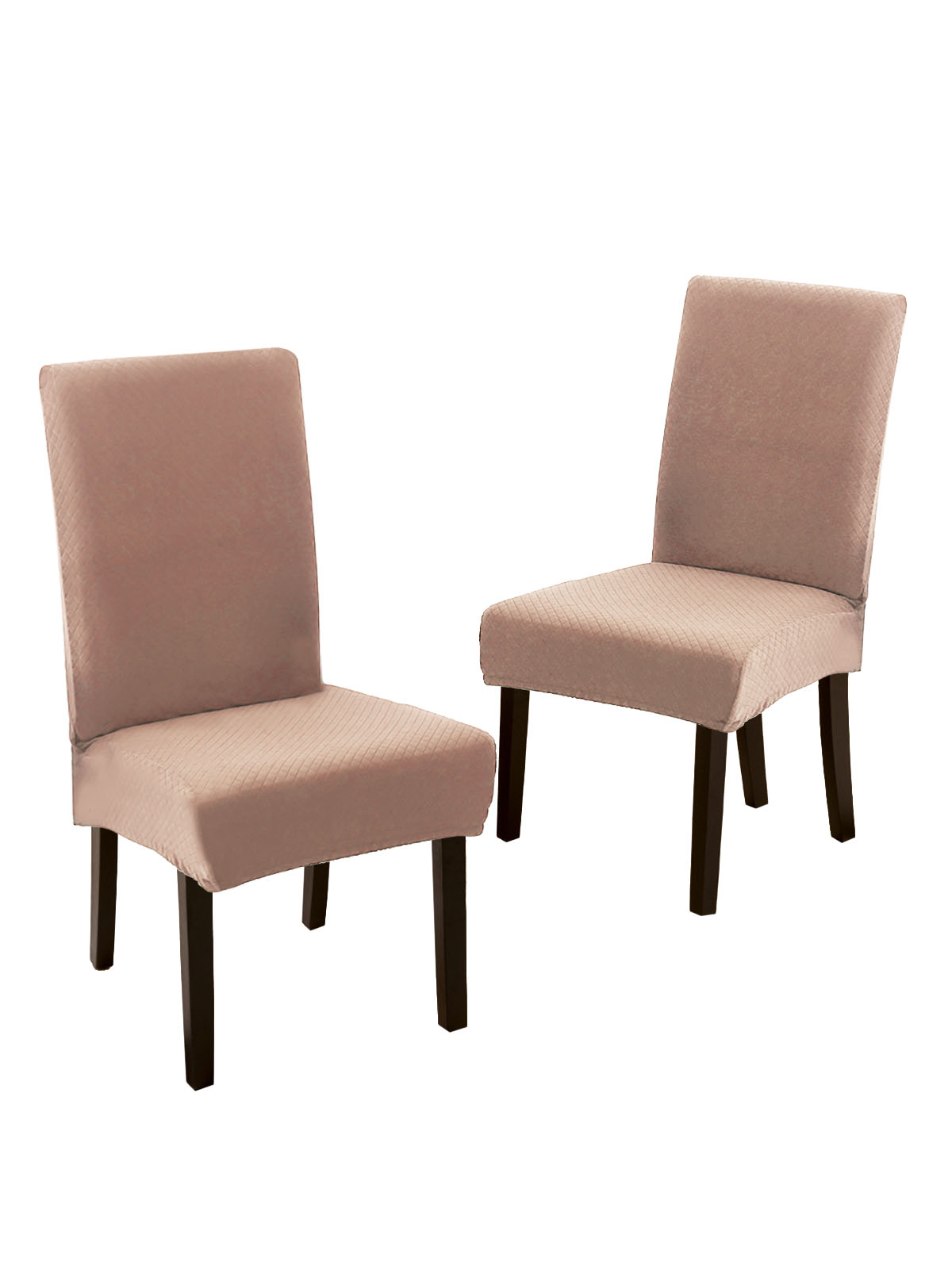 Комплект чехлов на стул со спинкой LuxAlto Quilting 2 шт 10654