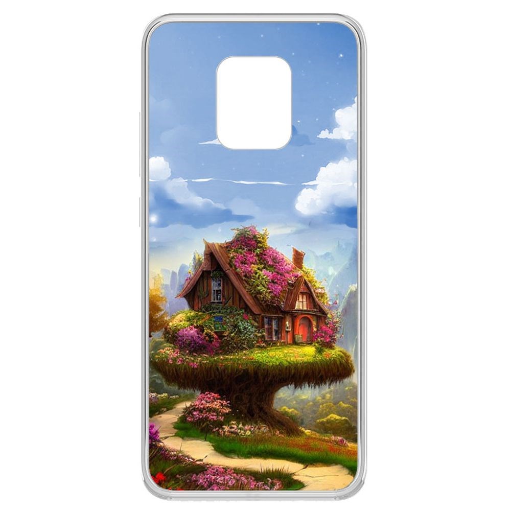 Чехол-накладка Krutoff Clear Case Дом на дереве для Xiaomi Redmi 10X 5G