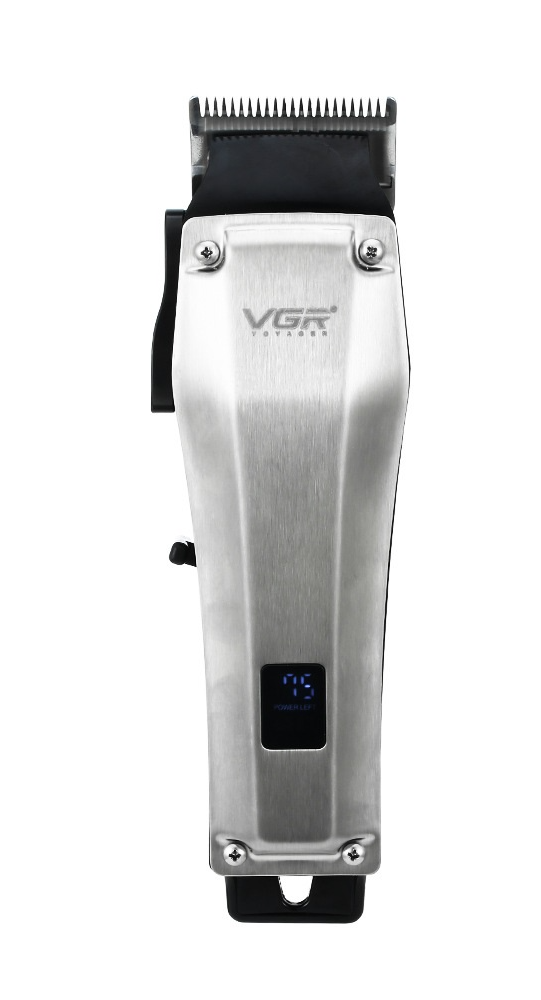 Машинка для стрижки волос VGR Professional V-668 серебристый