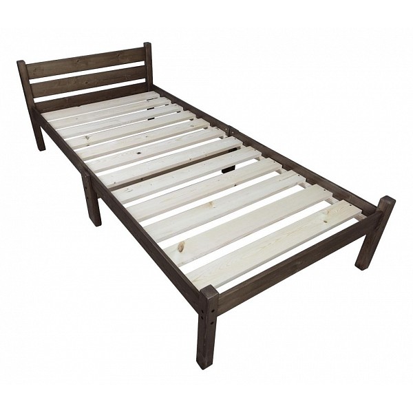 Кровать односпальная Компакт 2000x600 венге