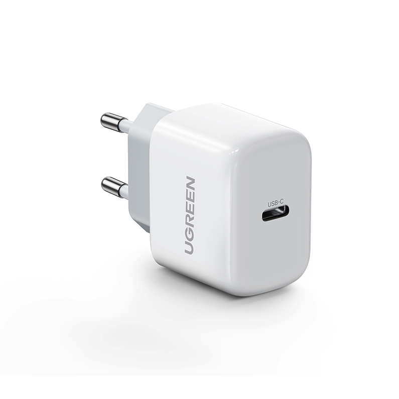 Зарядное устройство UGREEN CD241 (10220) Mini USB-C 20W PD Fast Charger белый