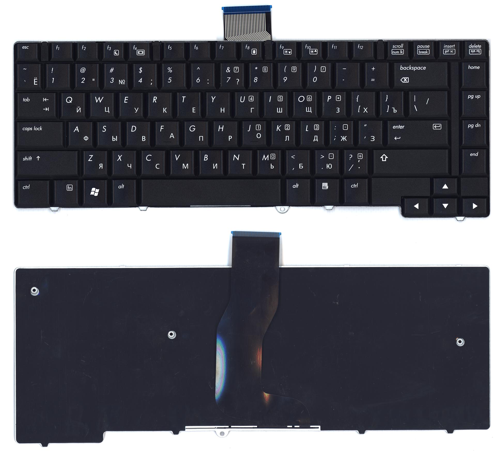 Клавиатура OEM для ноутбука HP Elitebook 6930 6930p черная без Track Point