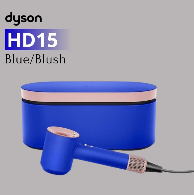 Фен Dyson HD15 1600 Вт розовый, синий