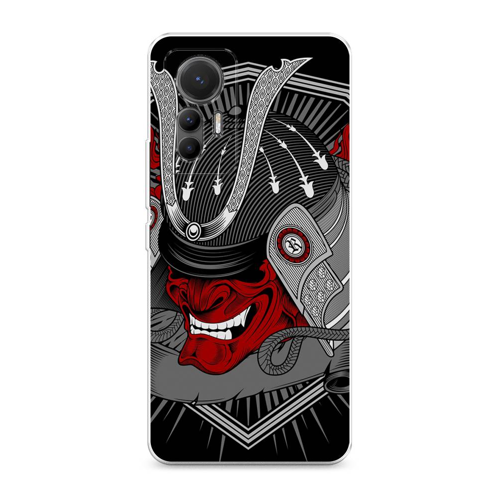 Чехол на Xiaomi 12 Lite "Красная маска самурая"