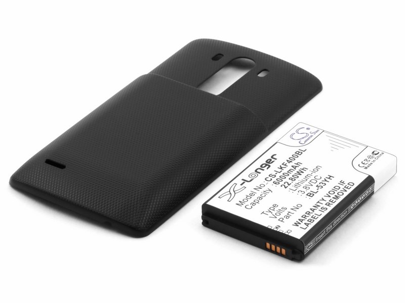 Усиленный аккумулятор для LG G3 D855, G3 D856 (BL-53YH) черный