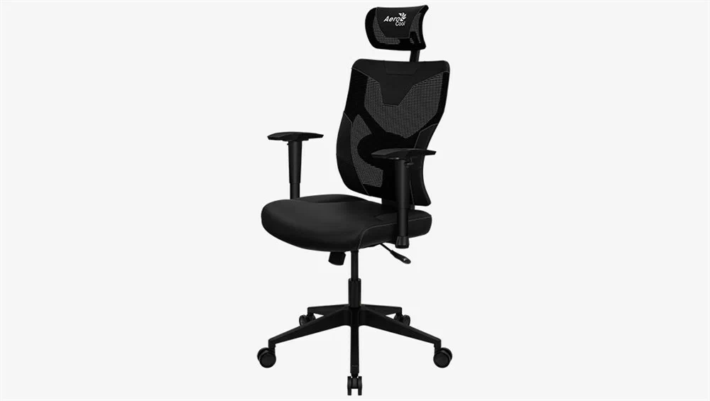 Компьютерное игровое кресло Aerocool GUARDIAN Smoky Black