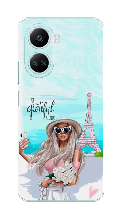 Чехол на Huawei nova 10 SE "Селфи Париж"