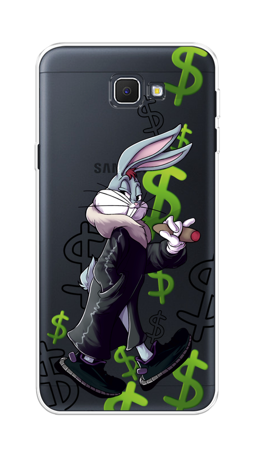Чехол на Samsung Galaxy J5 Prime 2016 "Rich Bugs Bunny"