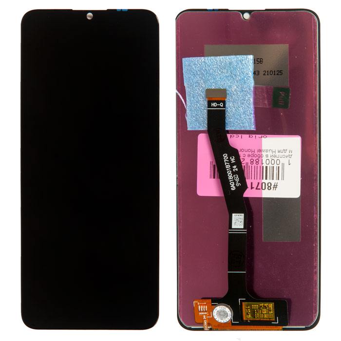 Дисплей в сборе с тачскрином для Huawei Honor 9A, черный