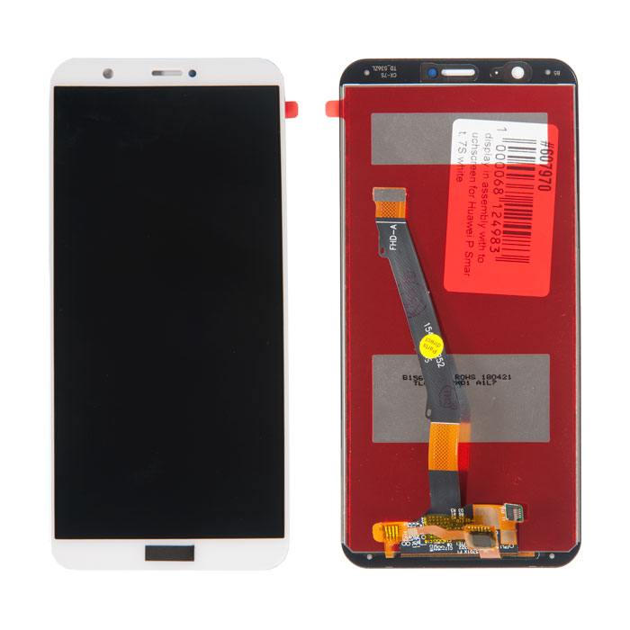 Дисплей в сборе с тачскрином для Huawei P Smart, 7S, белый