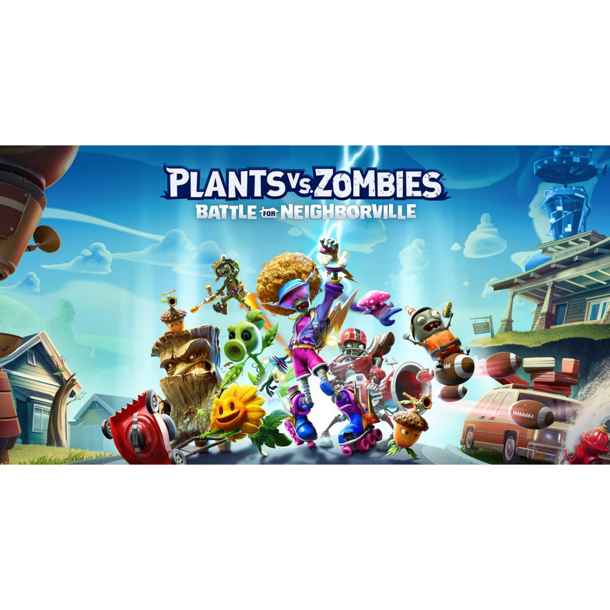 Игра Plants vs. Zombies: Битва за Нейборвиль для PlayStation 4