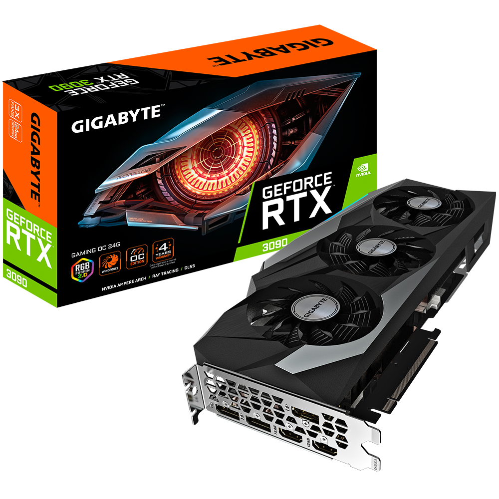 Видеокарта GIGABYTE NVIDIA GeForce RTX 3090 Gaming OC (GV-N3090GAMING OC-24GD)