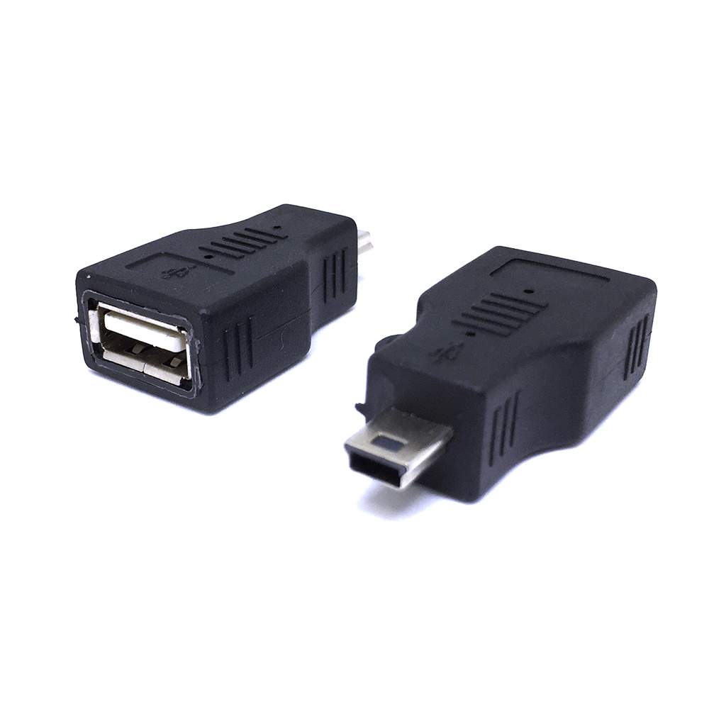 Переходник USB 2.0 type A female to mini USB type B male OTG Espada модель: EUSB2AF-mUBmad