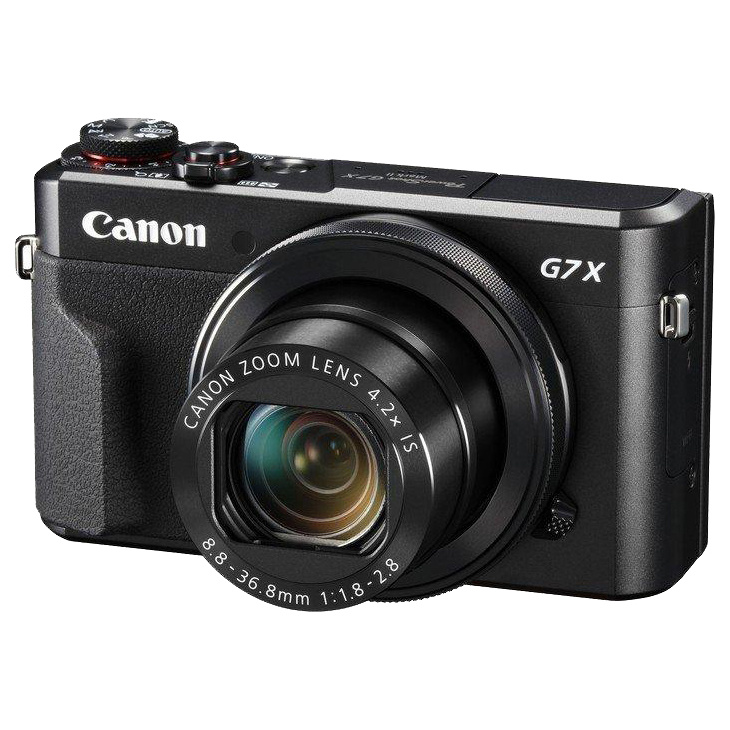 Фотоаппарат цифровой компактный Canon PowerShot G7 X Mark II Black