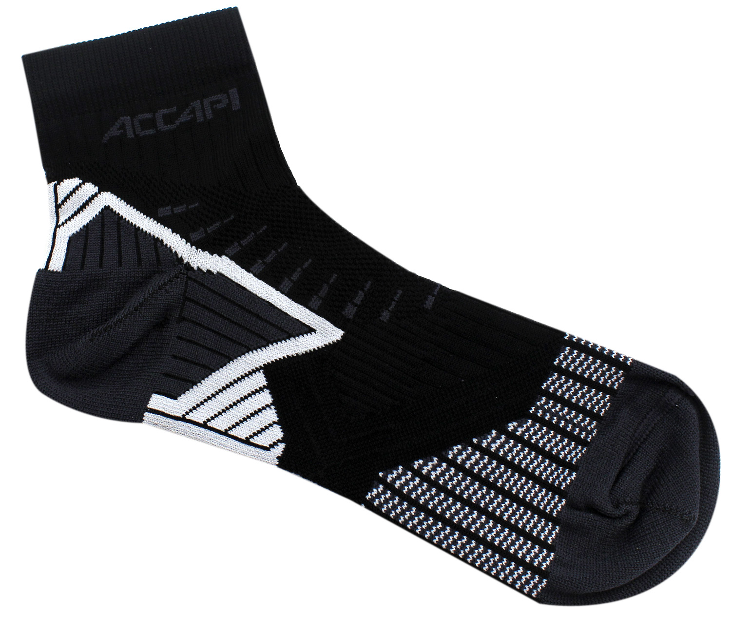 Носки Accapi Running Ultralight черные; белые 42-44 EU