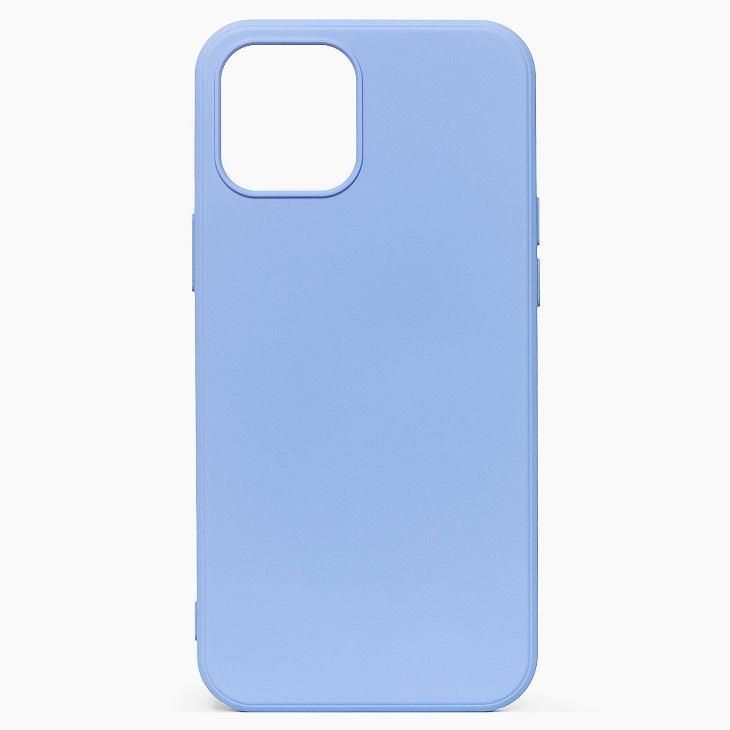 Чехол для Apple iPhone 12 Pro Max силиконовый Soft Touch 2 <светло-голубой>