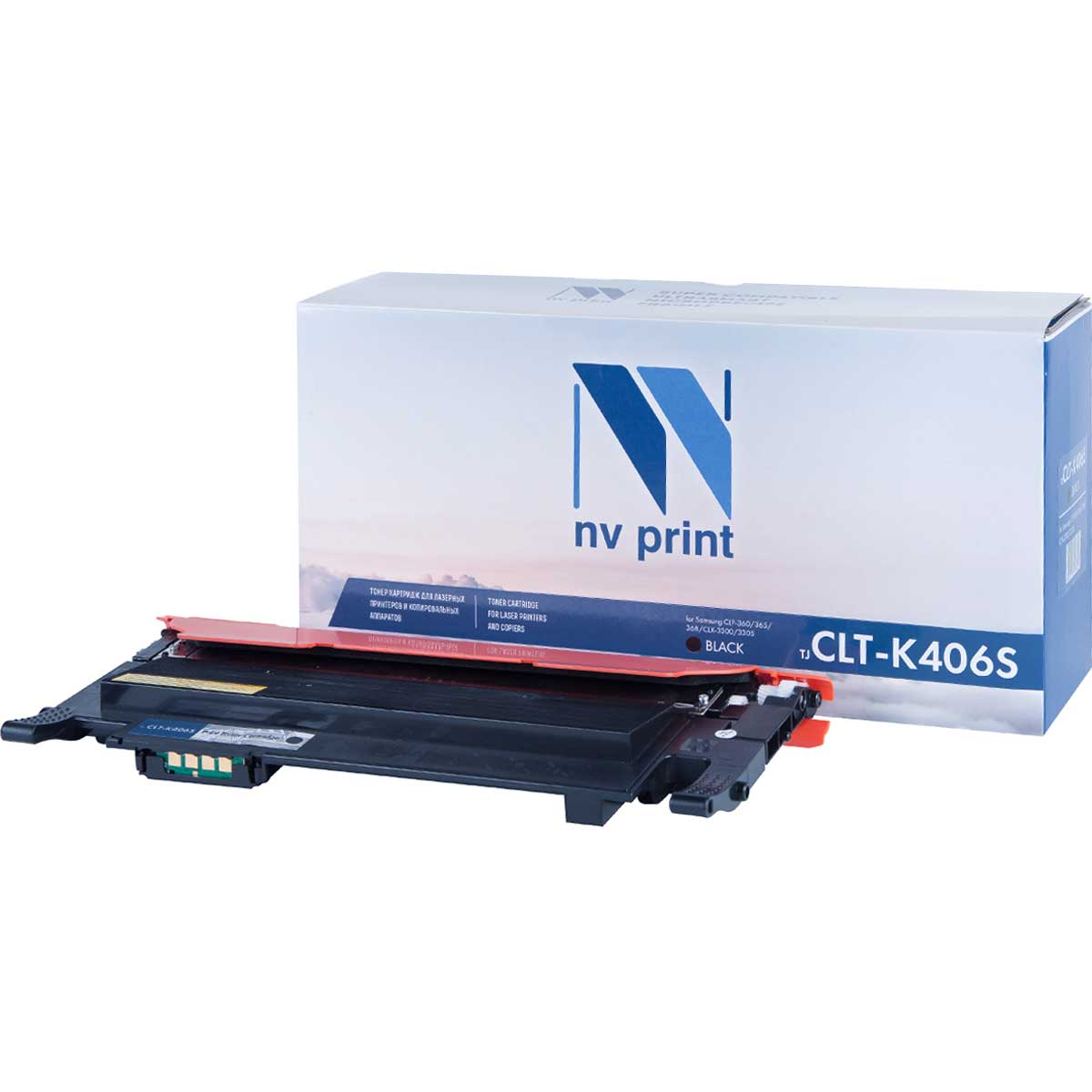 Картридж для лазерного принтера NV Print CLT-K406SBK, Black