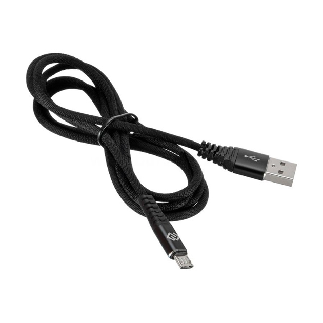 Кабель Digma USB A(m)-micro USB B (m) 1.2м black