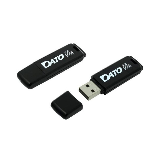 Флешка DATO DB8001 16ГБ Black (DB8001K-16G)