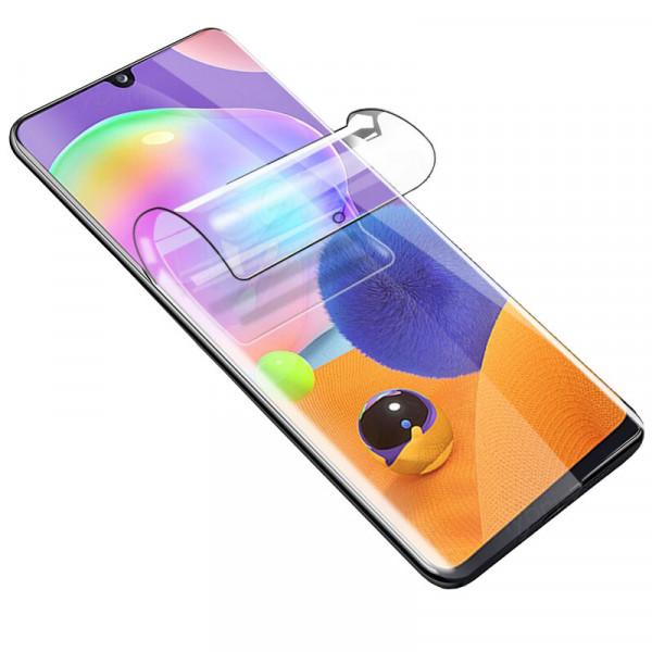 Гидрогелевая защитная плёнка Rock для Samsung Galaxy A31 (Прозрачная)