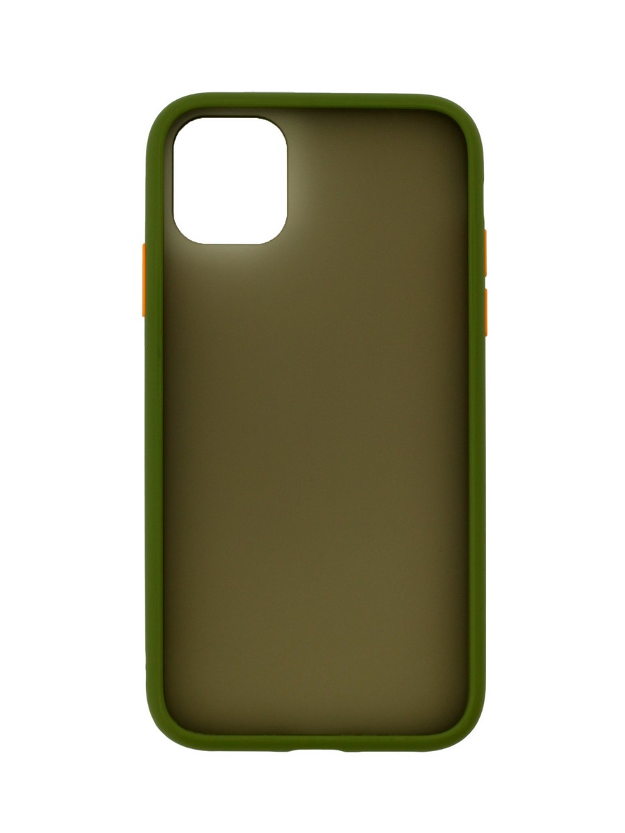 Чехол Zibelino Plastic Matte для Apple iPhone 11 Olive