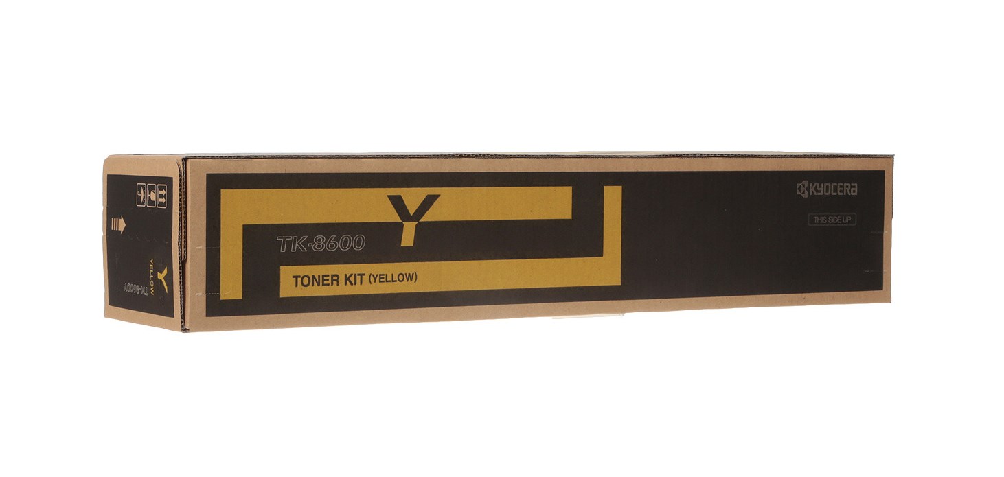 Картридж для лазерного принтера Kyocera TK-8600Y, желтый