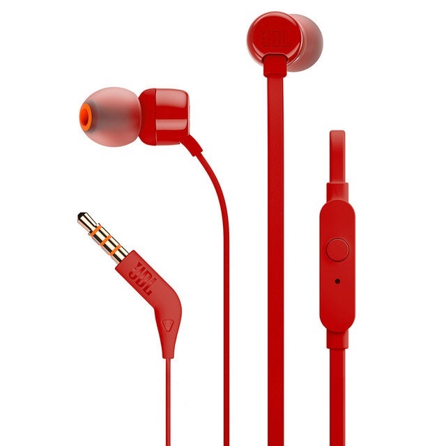 Наушники JBL T110 Red