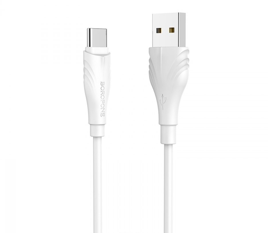 Кабель Borofone BX18 USB - Type-C 2.0A 3м White