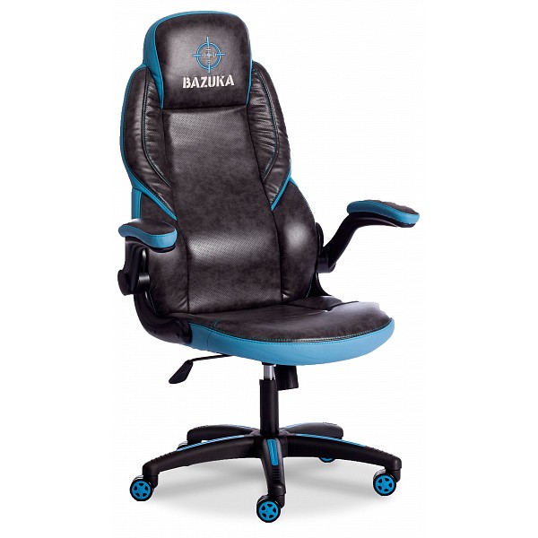 Игровое кресло TetChair Bazuka TET_13083, голубой/серый