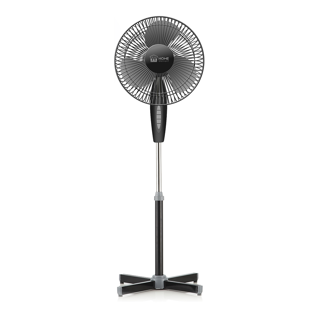 Вентилятор напольный Home Element HE-FN1206 черный; серый