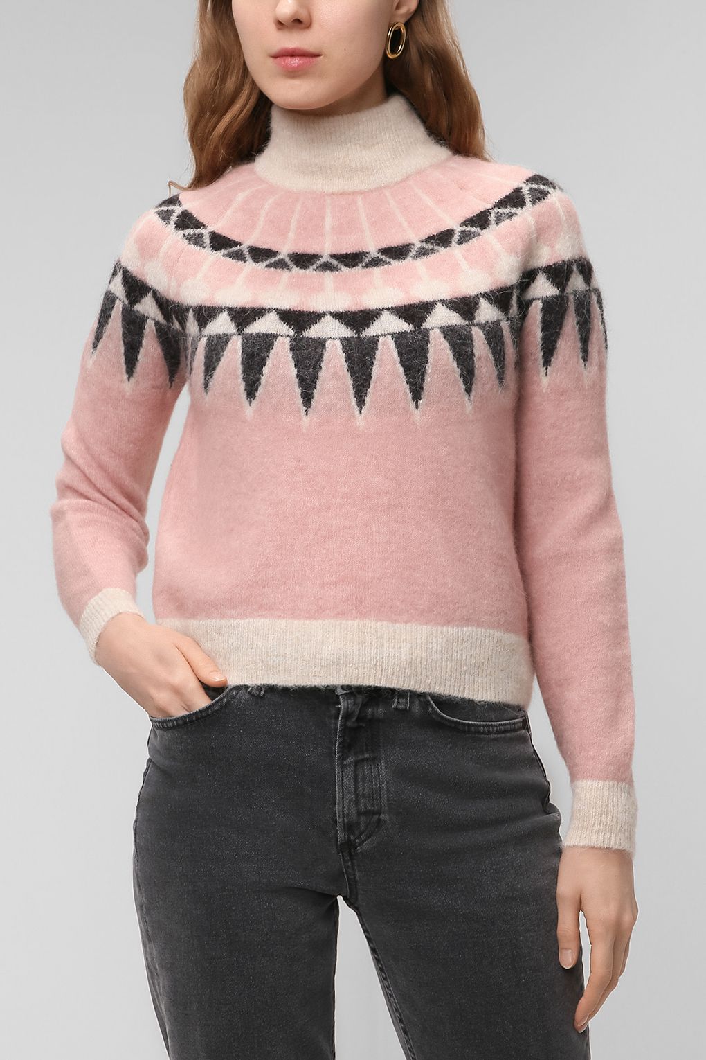 Свитер женский Vero Moda 10251222 розовый L