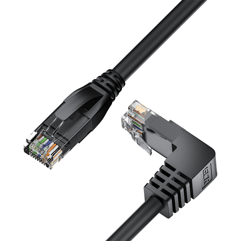 Патч-корд верхний угол UTP cat.5e LAN компьютерный интернет кабель провод GCR-53935