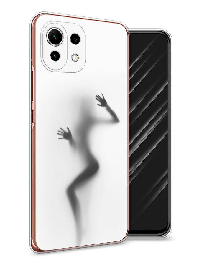 Чехол Awog на Xiaomi Mi 11 Lite/5G NE "Девушка в душе"