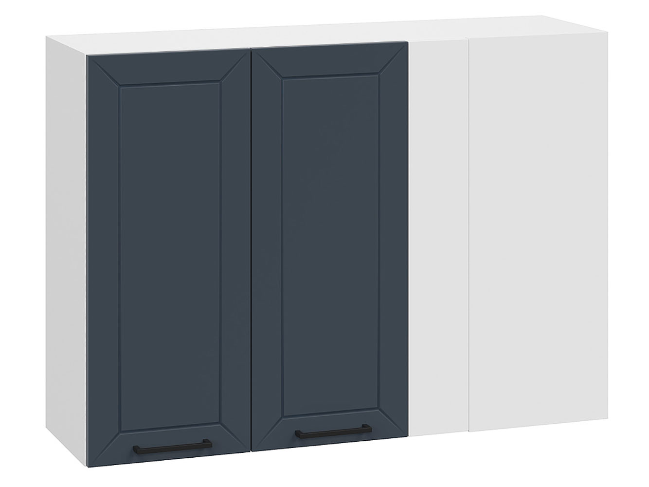 Навесной шкаф СВ-Мебель Вектор Белый / Океания 720 мм