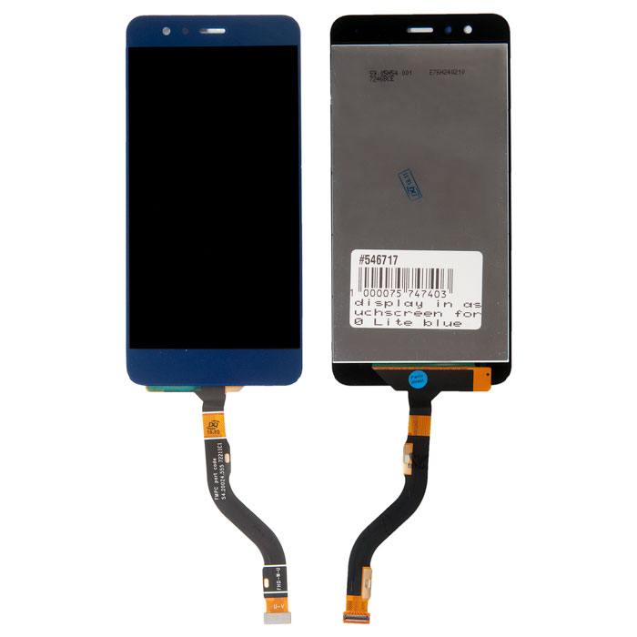 Дисплей в сборе с тачскрином для Huawei P10 lite, синий