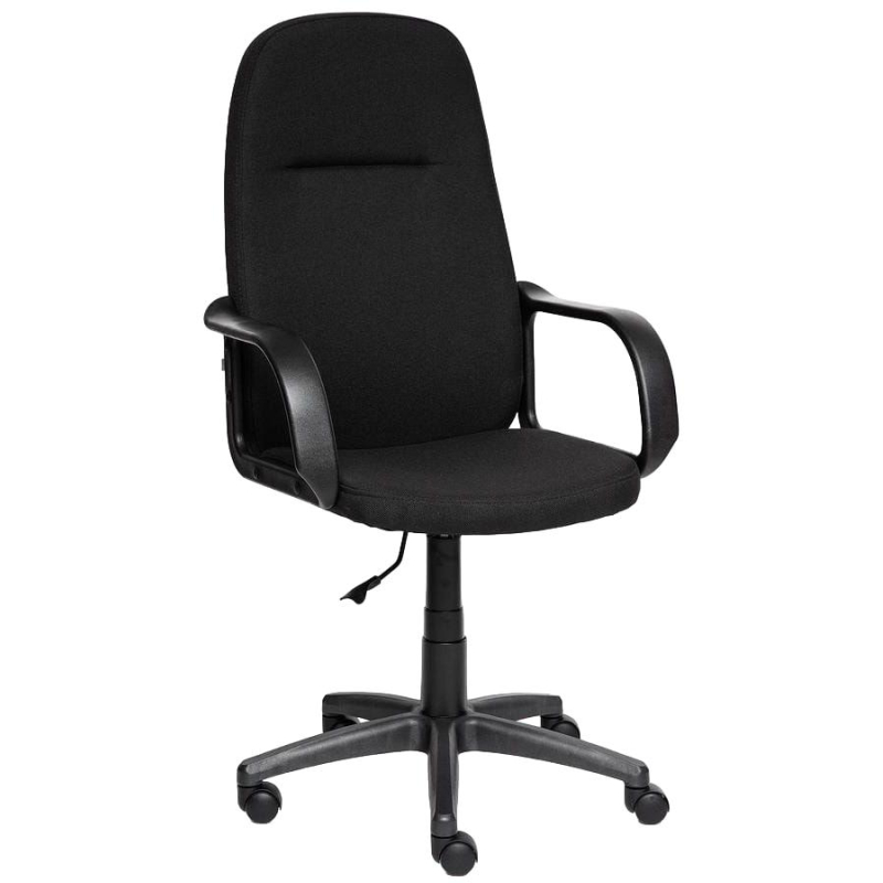 Кресло UT_Leader ткань черная, пластик