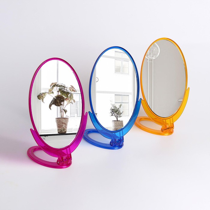 Зеркало Queen fair складное-подвесное, зеркальная поверхность 12,5x16,5 см, цвет МИКС
