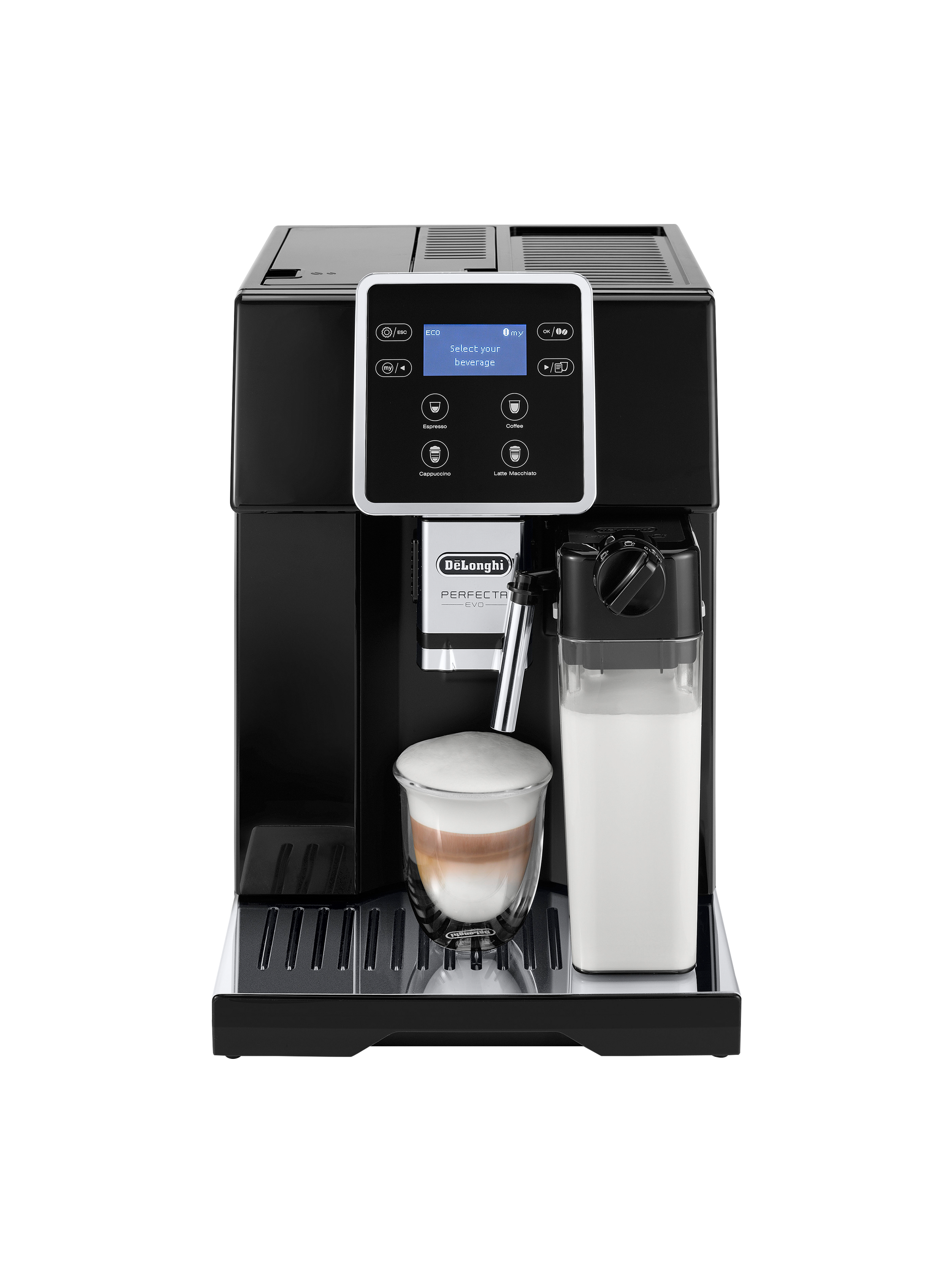 Кофемашина автоматическая Delonghi ESAM420.40.B черный