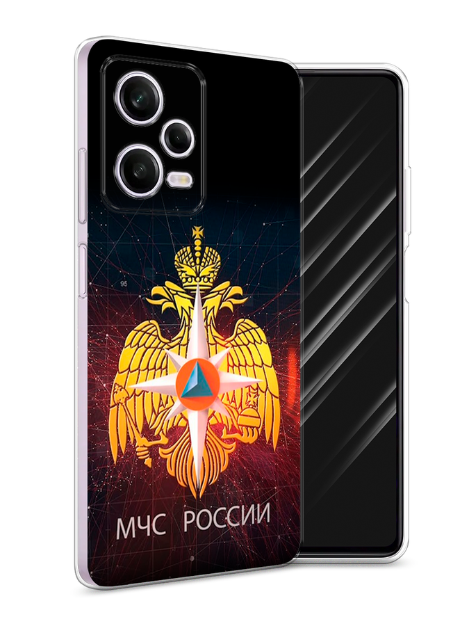 Чехол Awog на Xiaomi Redmi Note 12 Pro "МЧС России"