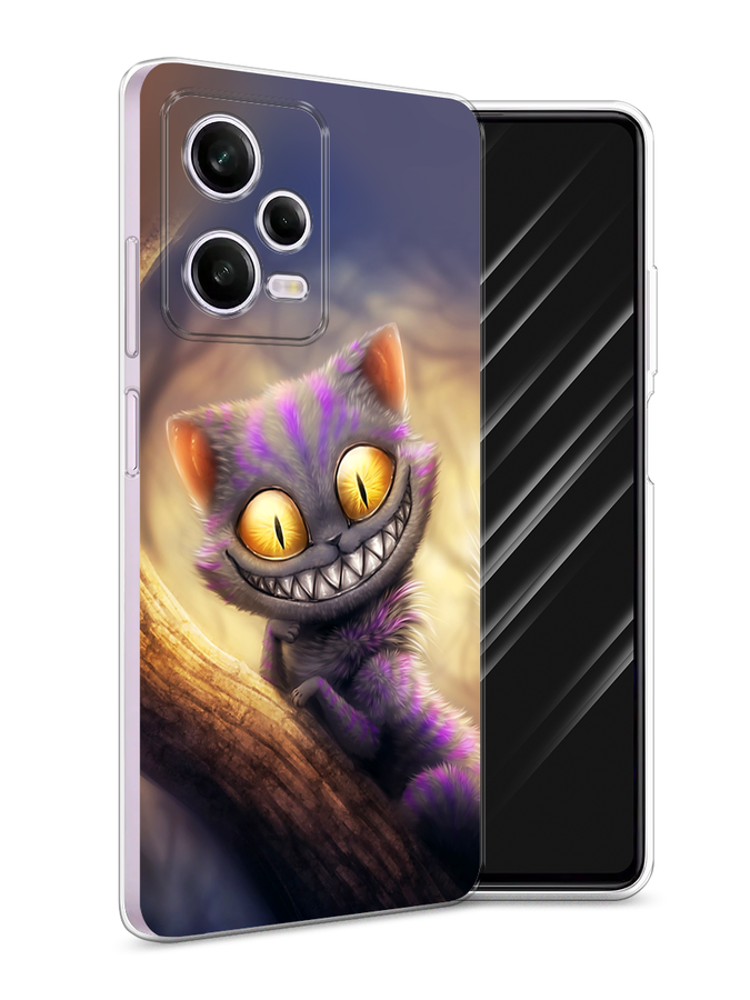 Чехол Awog на Xiaomi Redmi Note 12 Pro "Cheshire Cat"